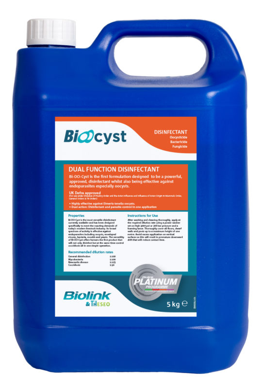 BiOOCyst Disinfectant Control | Poultry Management Services